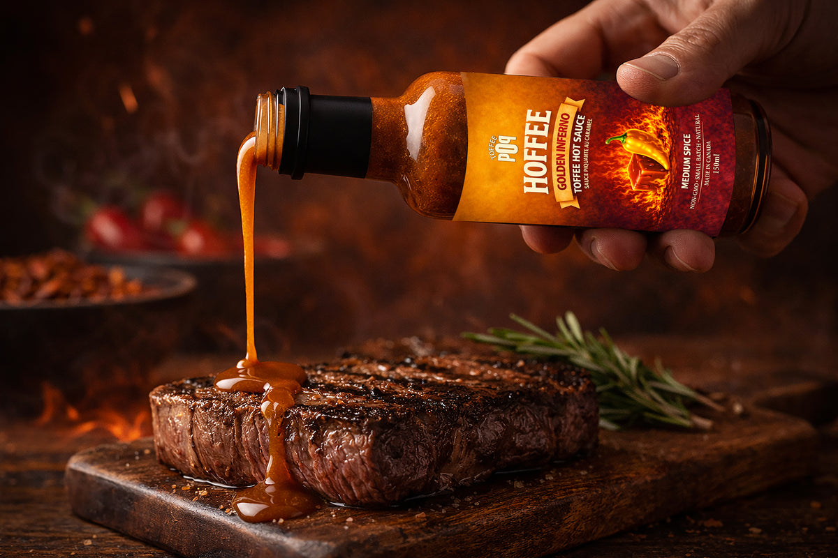 HOFFEE™ Toffee Hot Sauce | Sweet, Savory & Spicy Gourmet Heat